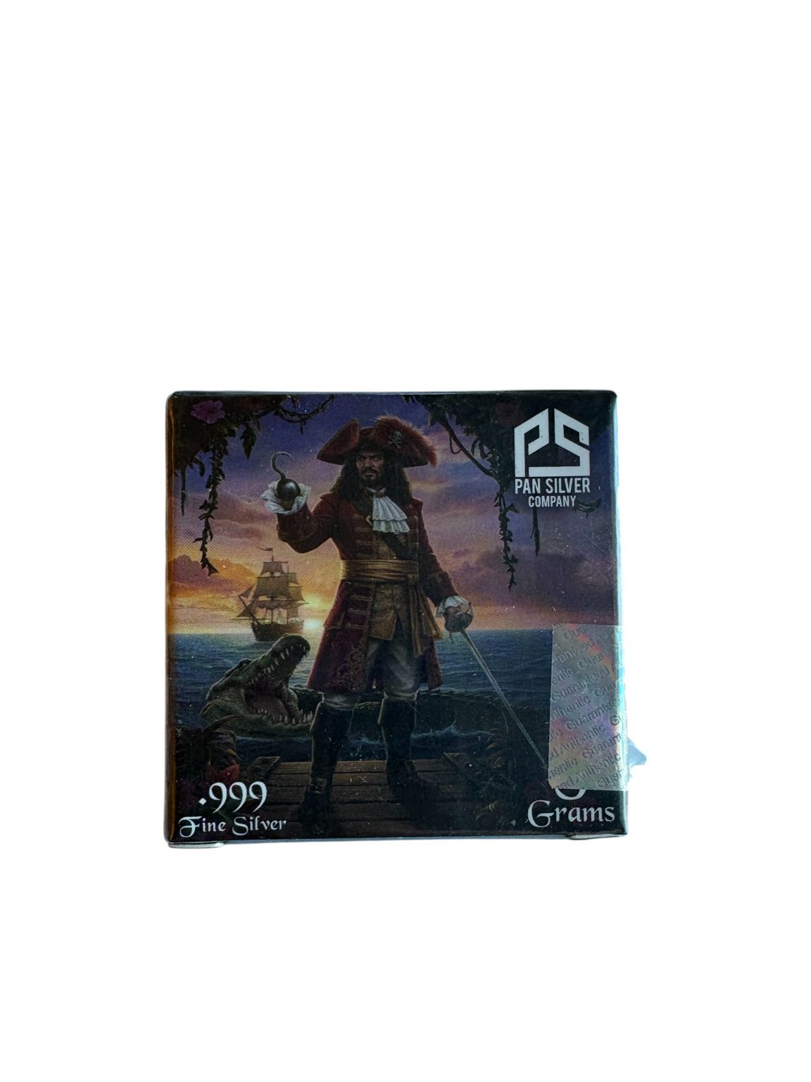 Peter Pan Series : Captain Hook .999 Fine Silver (5 Grams) Color and ...